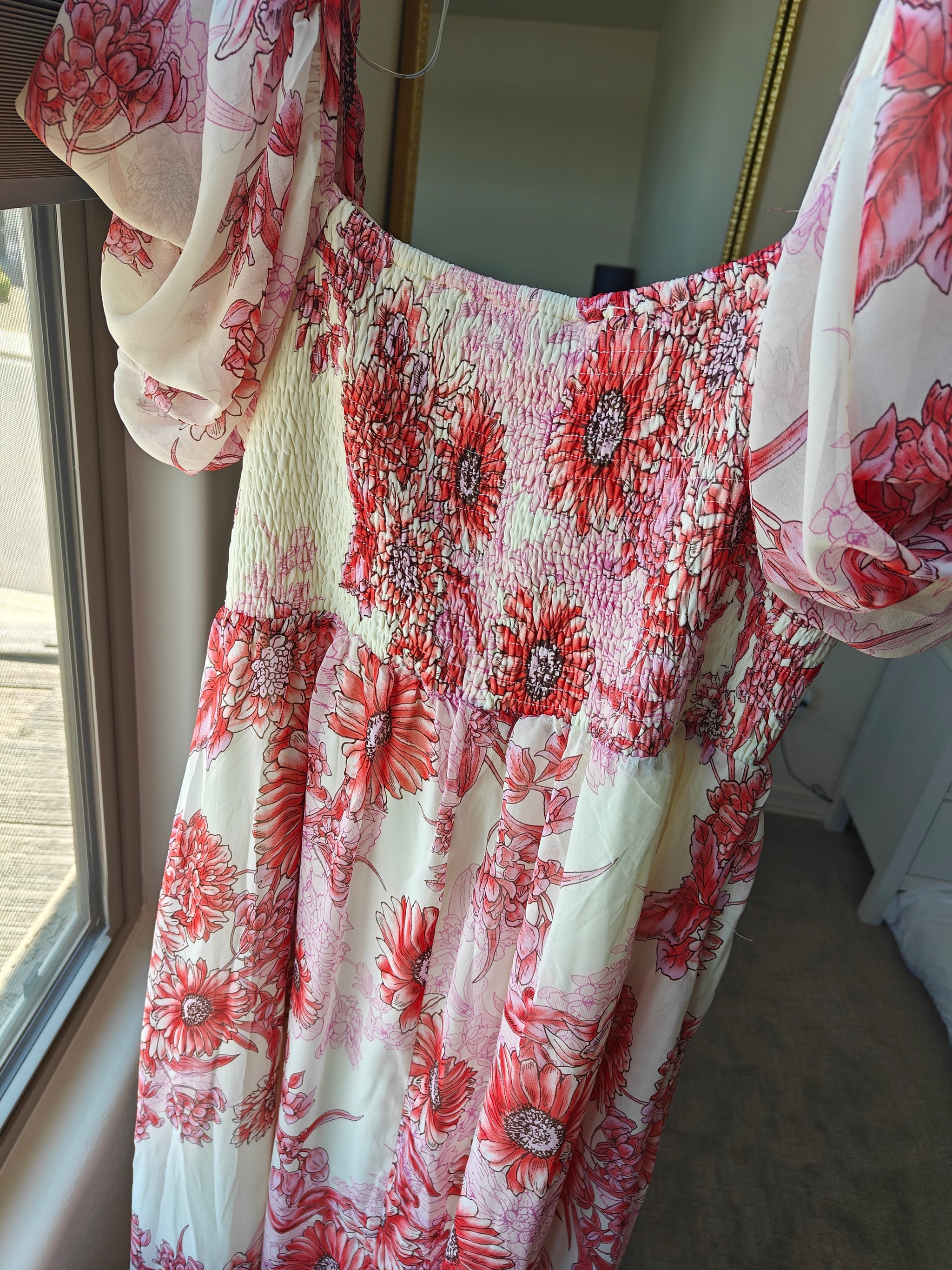 The Gertrude Floral Dress – Mae Threads Clothing